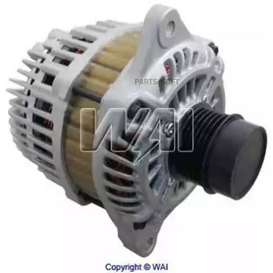 Генератор (новый) Chrysler Sebring 2.4L (2009) Dodge Avenger 2.4L (2009-07) Dodge Caliber 1.8L от официального дистрибьютора, WAI, артикул 11231N