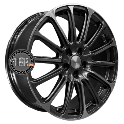 Khomen Wheels KHW1910 (Mazda CX-5/Kia Seltos) 19x7.5 5x114.3 et45 dia67.1 Gray-FP