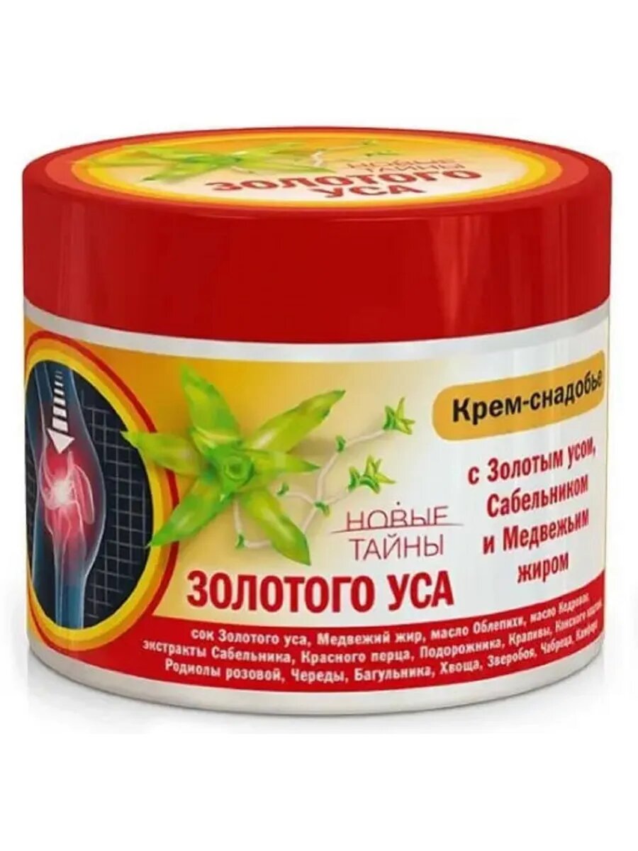 Крем-снадобье "Новые тайны Золотого уса", для суставов, 300 мл