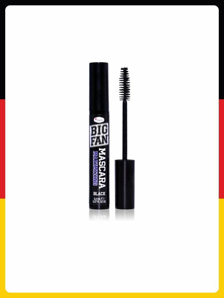 Тушь для ресниц theBalm Big Fan Maximizing Mascara Mascara for volume and density of lashes, 8,2 мл
