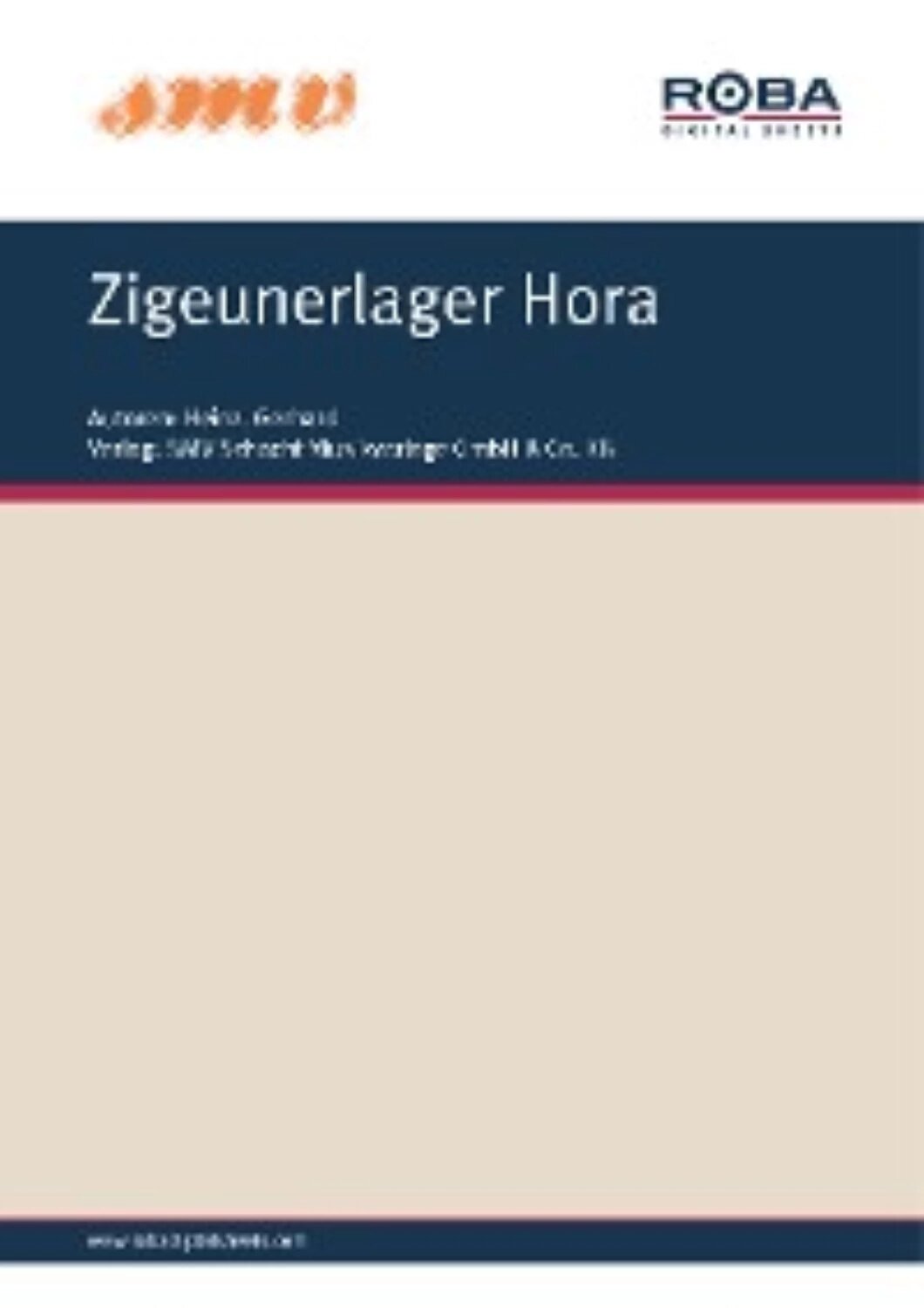 Zigeunerlager Hora [Цифровая книга]