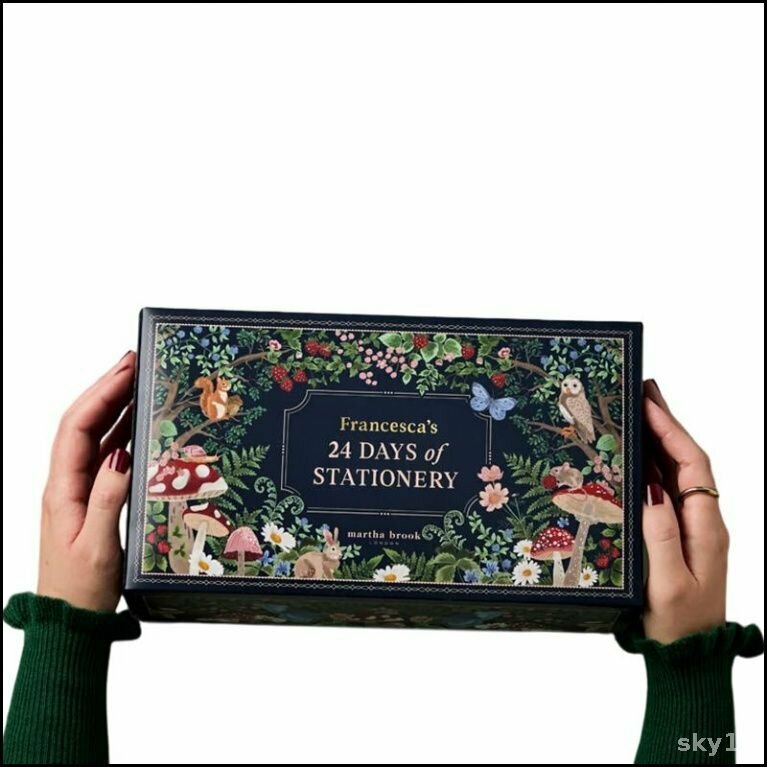 Эксклюзивный адвент календарь 24 дня канцелярии