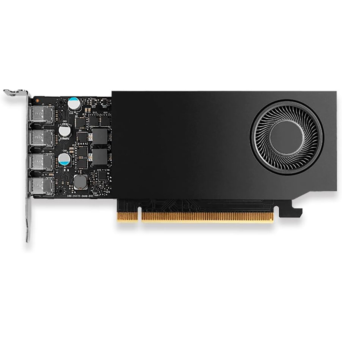 NVIDIA RTX A1000 8GB GDDR6 128 бит PCIe 4.0 x8 видеокарты 4x мини-DisplayPort