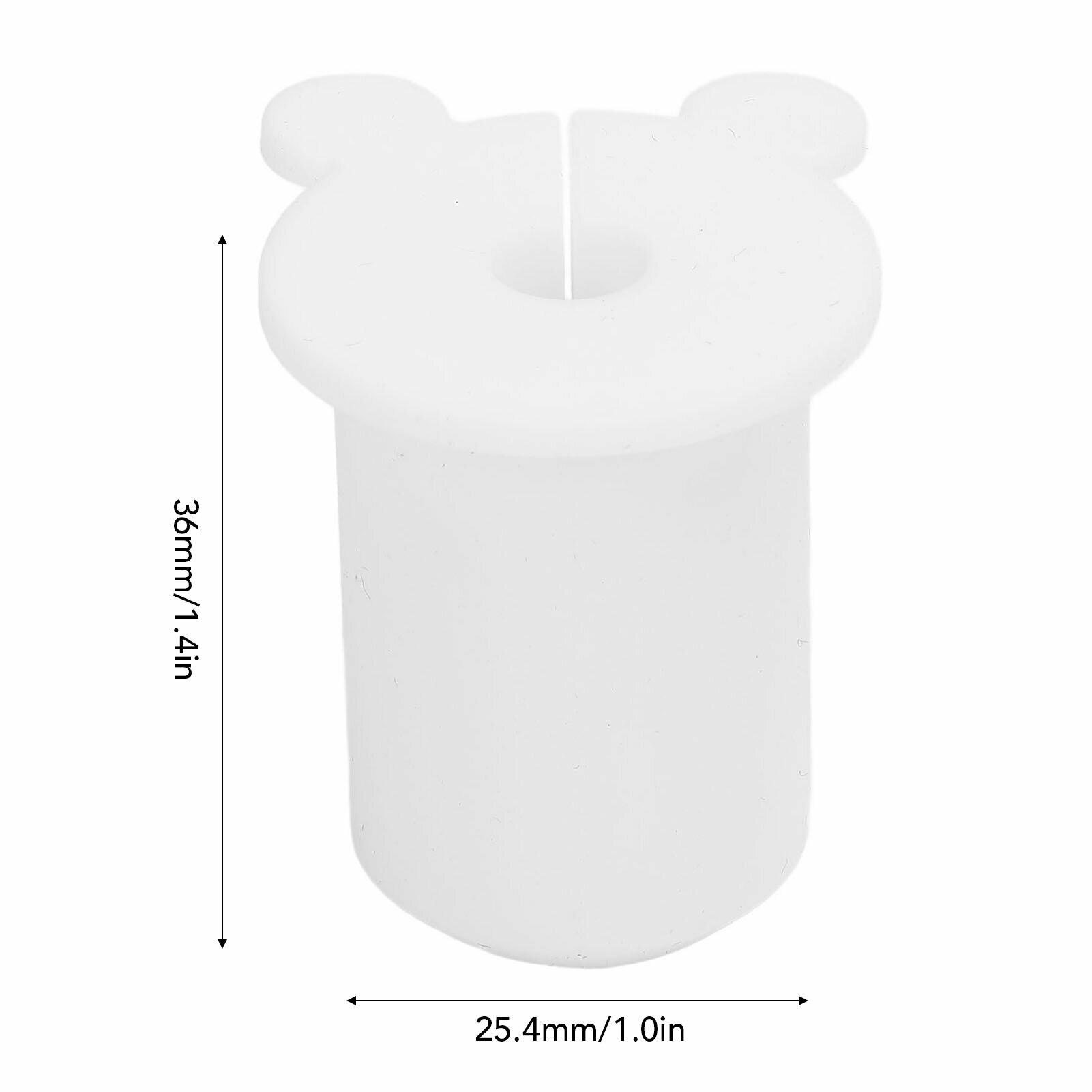 10 шт, втулка для кабеля спутниковой связи, 25,4 мм, силиконовая втулка для кабеля Ethernet, втулка для прохода в стену, отверстие 1 дюйм, белая