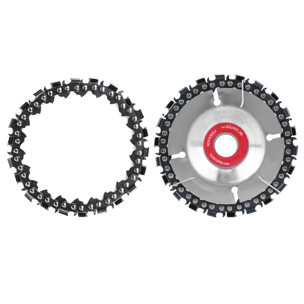 Диск для цепной пилы серебряный, тонкая работа, для резьбы по дереву, угловой шлифовальной машины, режущий инструмент 4 дюйма