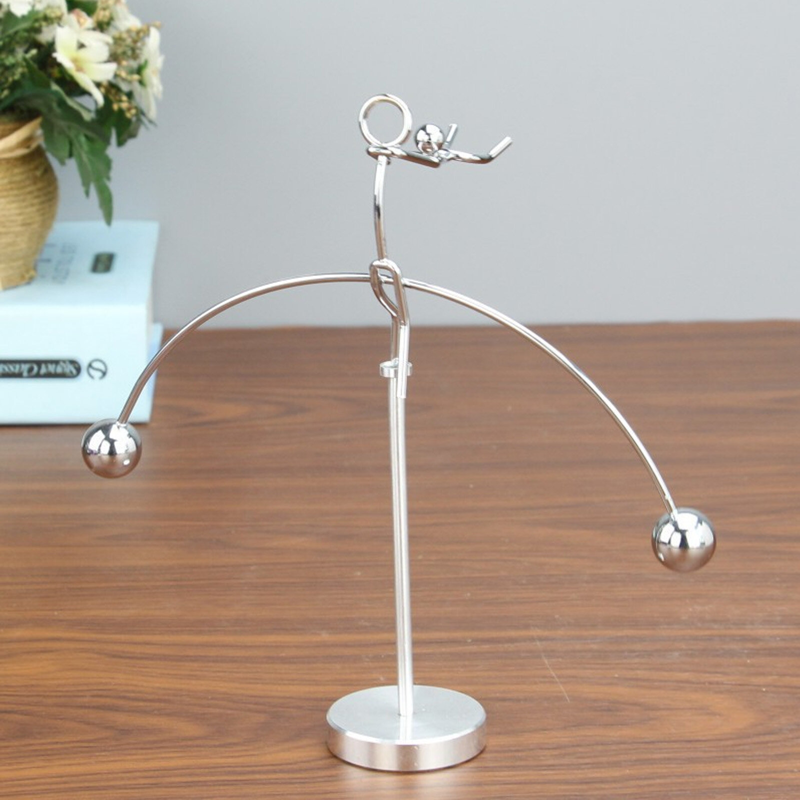 Игрушка-балансир, забавная физика, научное развитие, образовательный стол, декомпрессионная игрушка для ребенка, Gift011, модель двойного человека