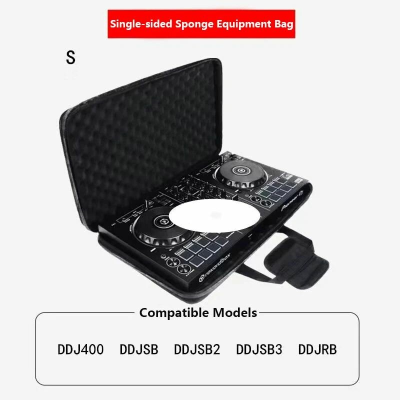 Жесткий защитный чехол для DJ-контроллера Pionner DJ-микшера -SB3/DDJ 400/XDJ-RR/RX2/3, противоударная сумка диска на молнии (S/500mm*300mm*80mm)