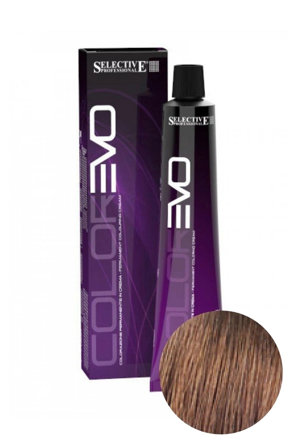 SELECTIVE PROFESSIONAL профессиональная крем-краска ColorEVO 7.04 блондин "Табак", 100 мл