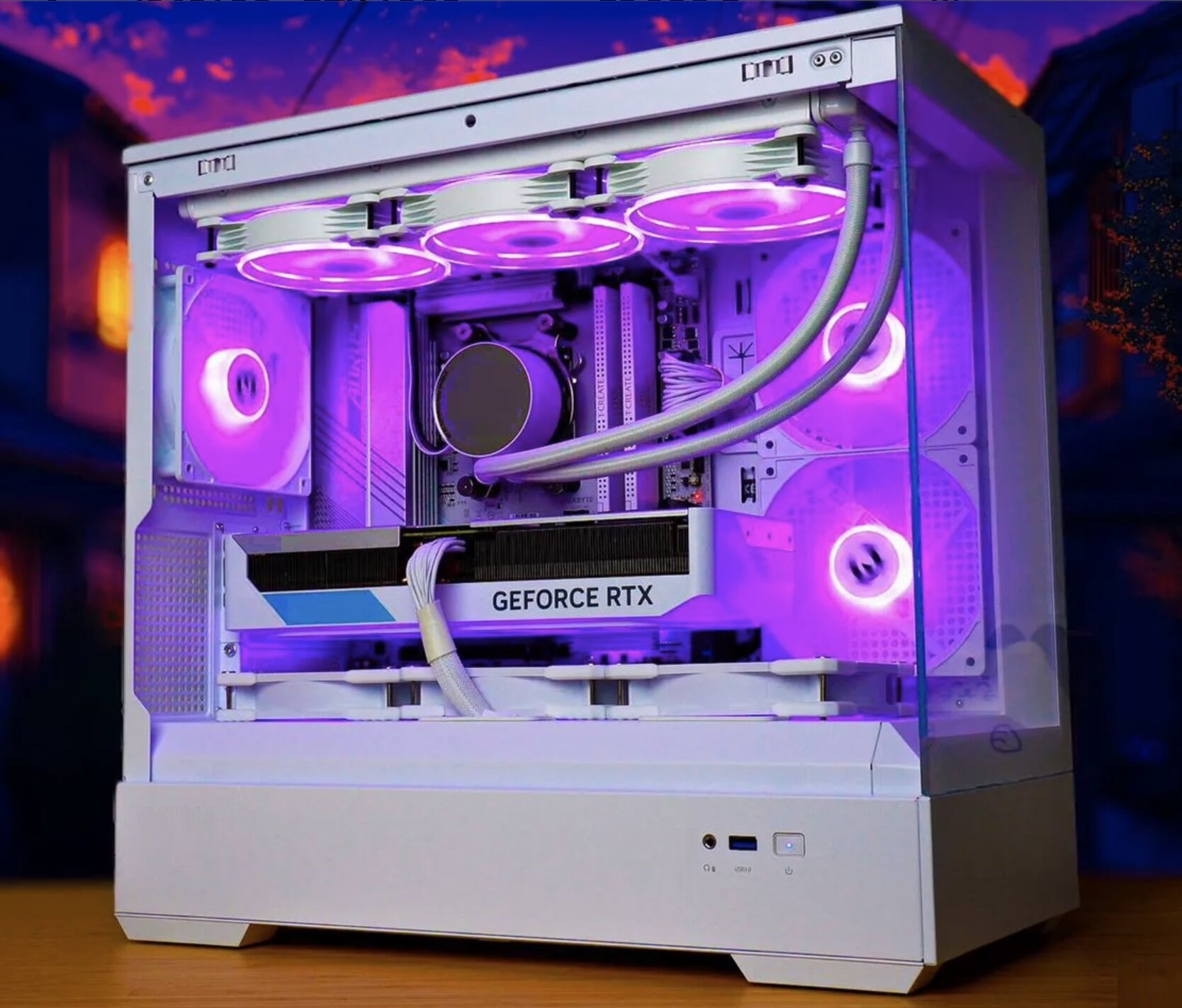 Мощный игровой компьютер (системный блок) Intel Core i7 6ядер/RTX4060 / 64GB DDR4/ SSD m.2 1000 GB/750W/Win 10 PRO