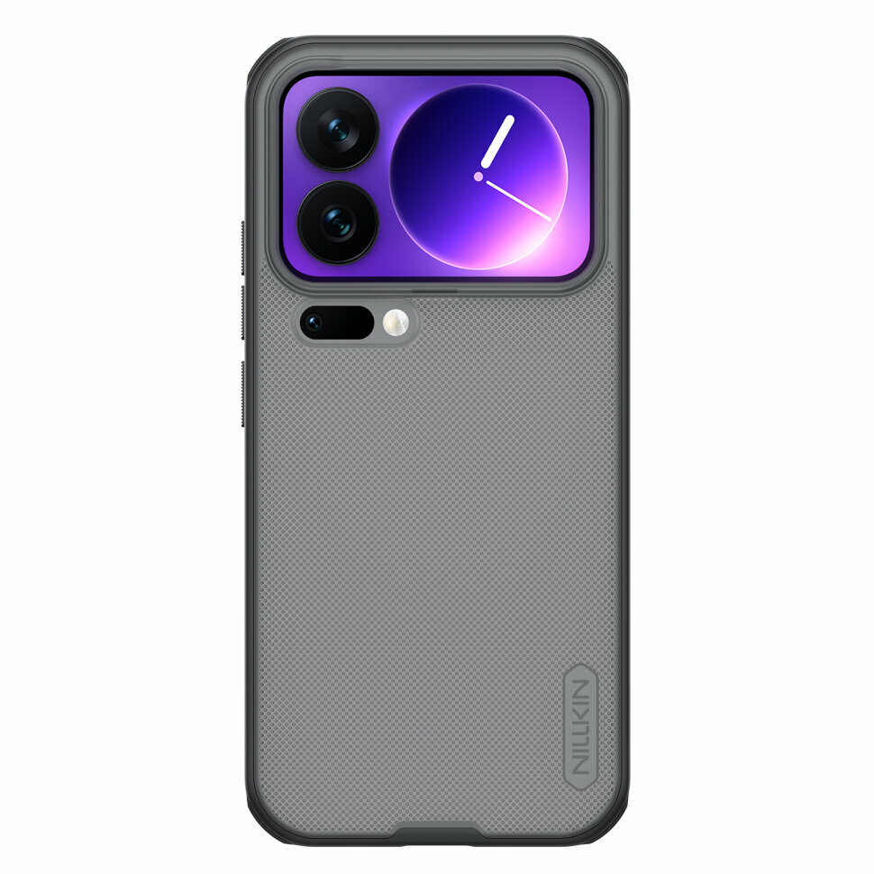 Накладка Nillkin Frosted Shield Pro для iPhone 17 Pro Transparent Black (прозрачно-черная)