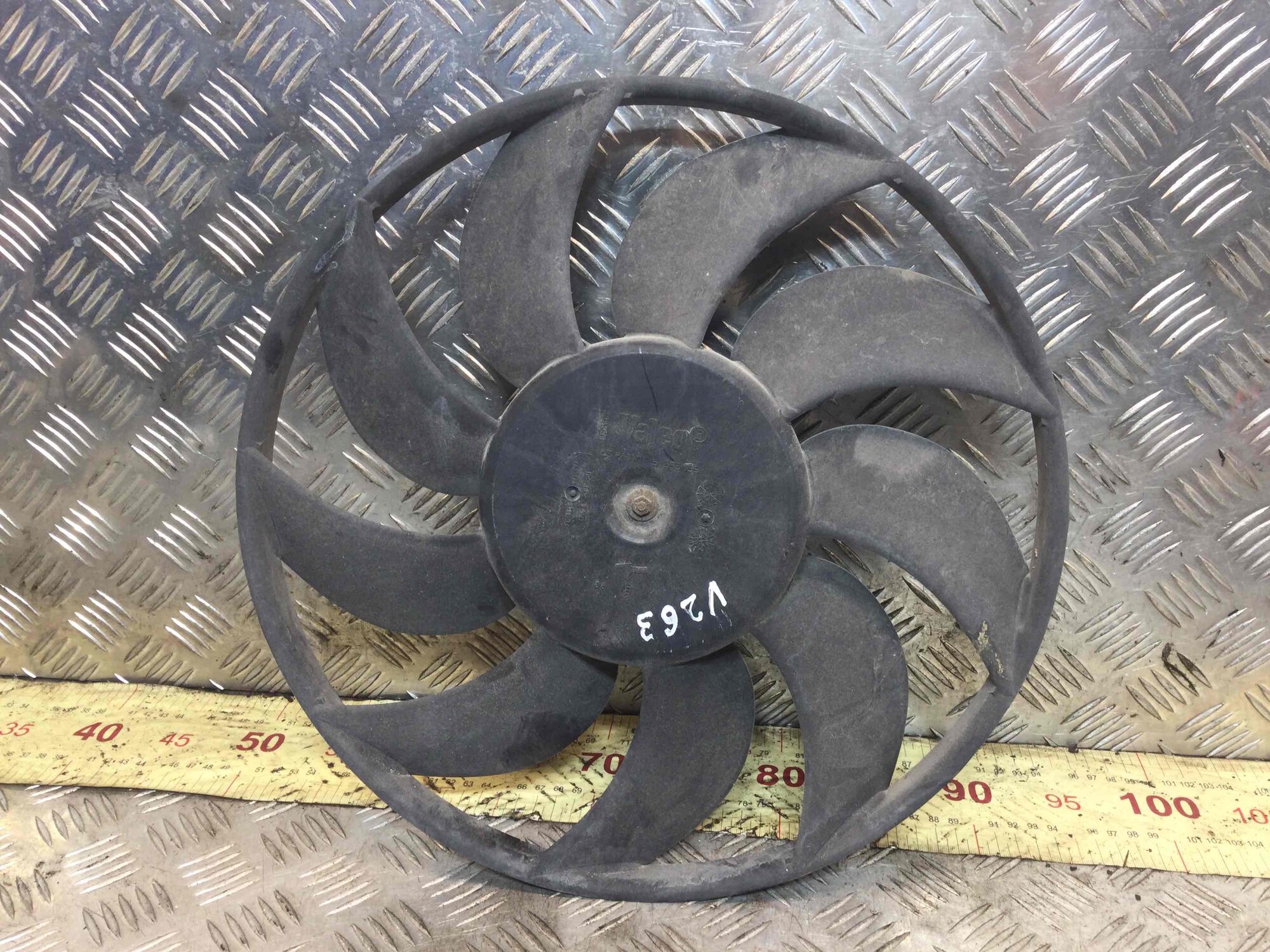 Б/У Вентилятор радиатора Renault Master 2 поколение [рестайлинг] (2003-2006) 2004 г.