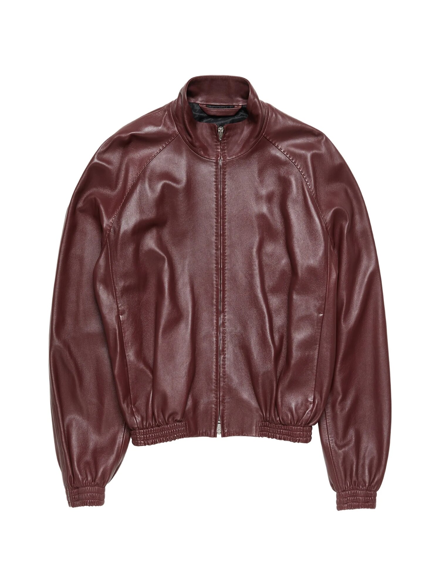 Куртка Full-zip leather jacket