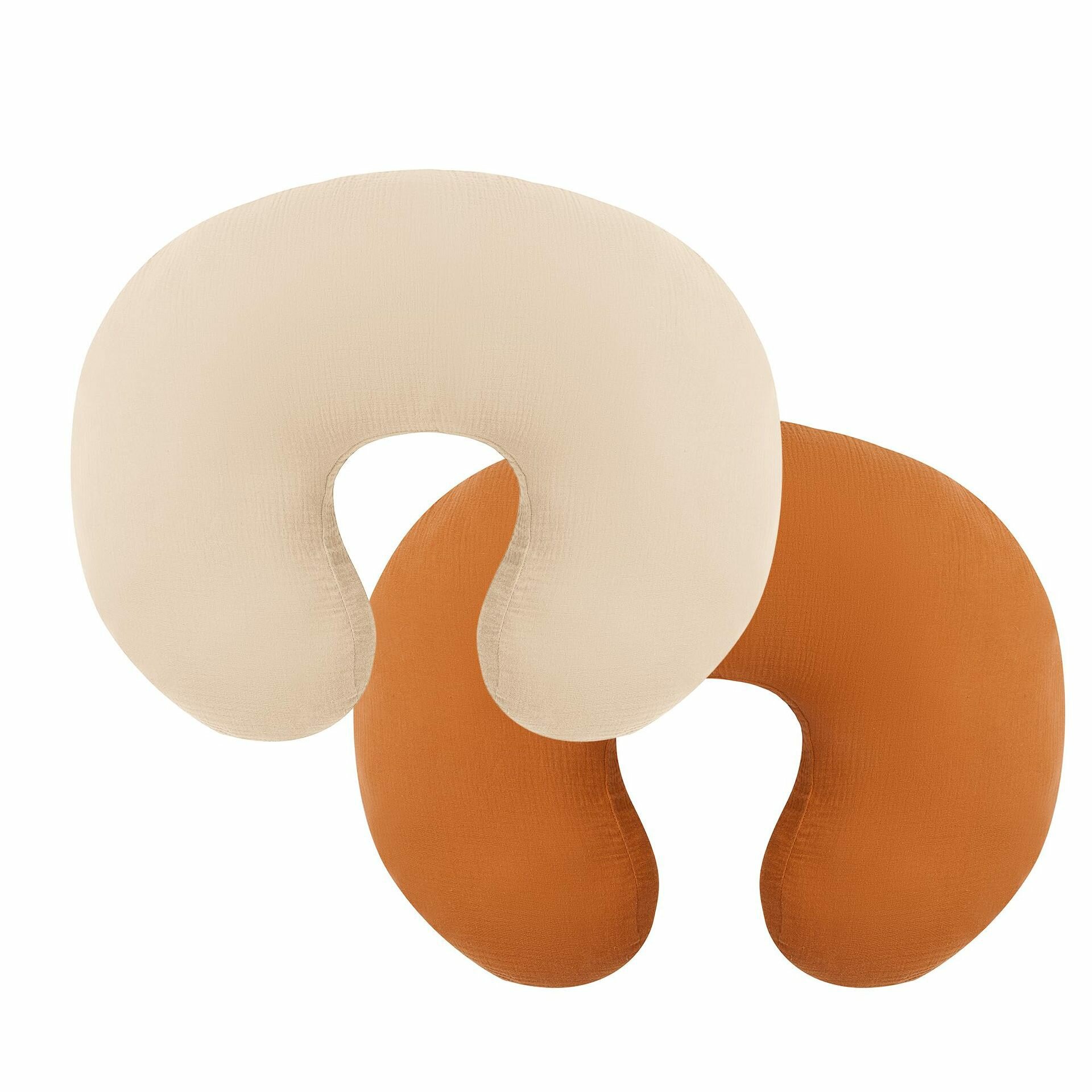 Большая подушка для кормления грудью, подушка для беременных из хлопковой марли, съемная подушка для грудного вскармливания.