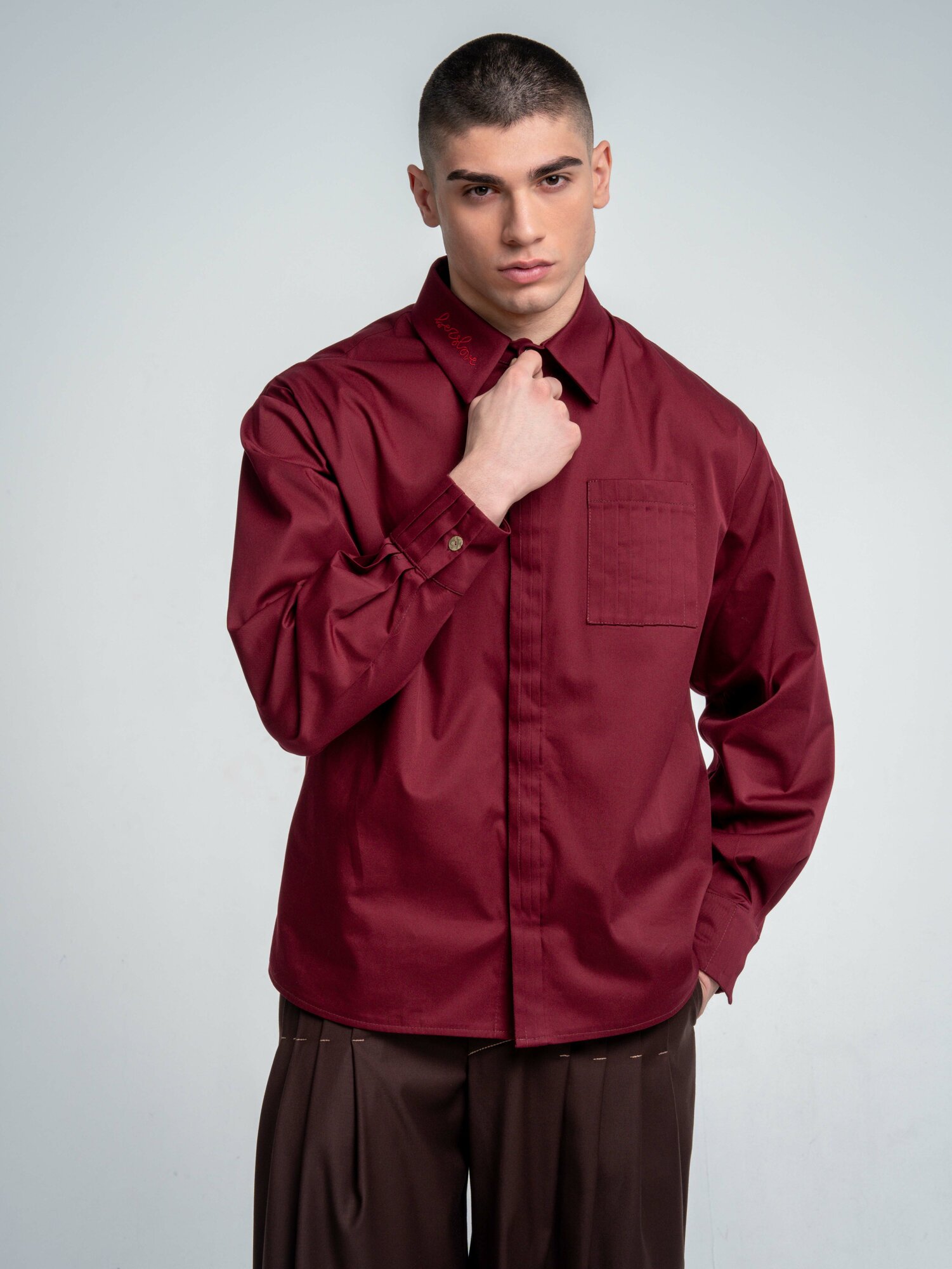 Рубашка BEZSLOVE Рубашка "Баян"