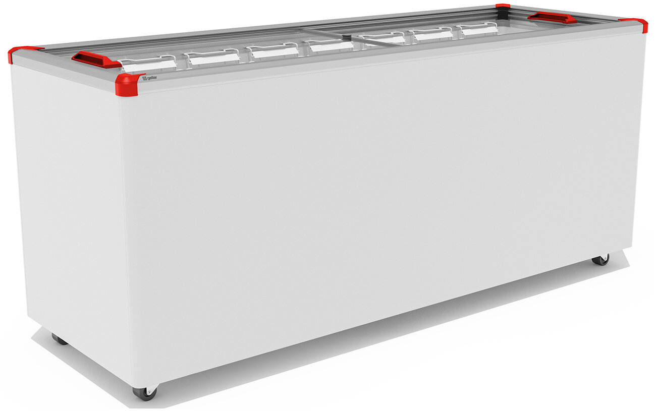 Морозильный ларь Gellar FG 700 C A 590 л, красный