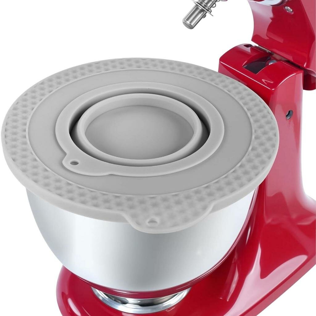 Силиконовая крышка-держатель для миксера, Серый