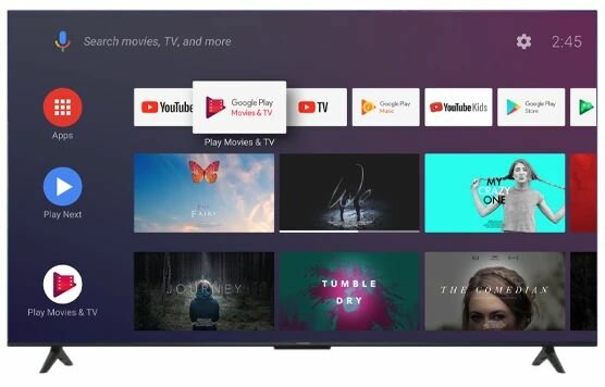 55" (140 см) Телевизор iFFALCON IFF55U62, черный