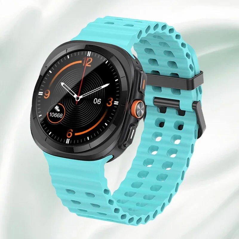 Стильный Teal ремешок для Samsung Galaxy Watch Ultra 47 мм