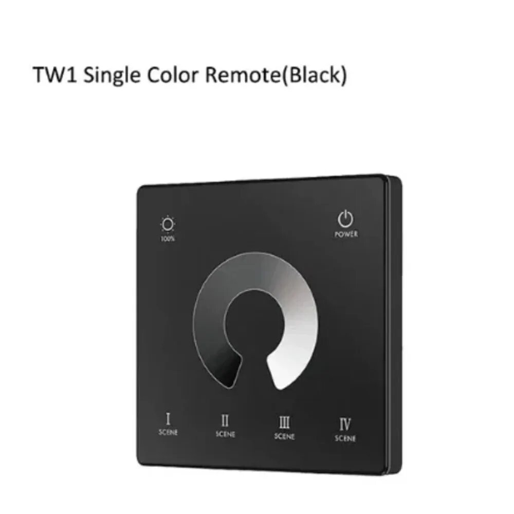 Tuya Smart WiFi/Zigbee Диммер 0/1-10В Черный, TW1 B only