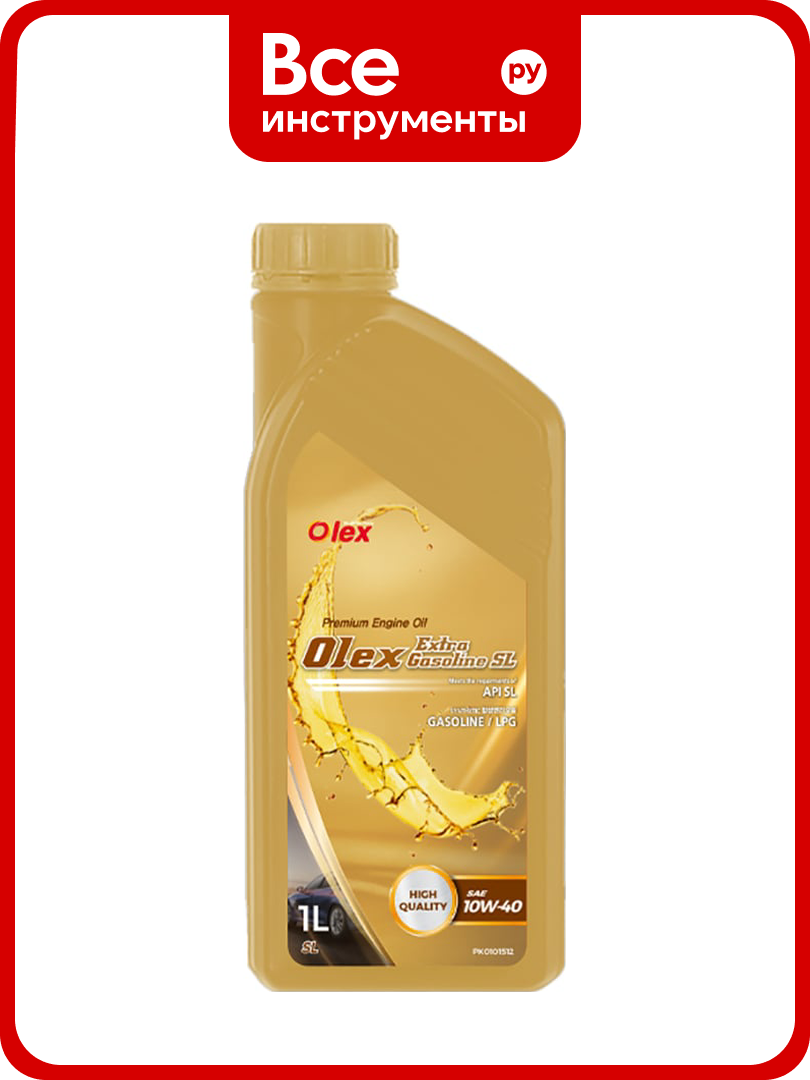Масло моторное OLEX 1 л Extra Gasoline SL PK0101512