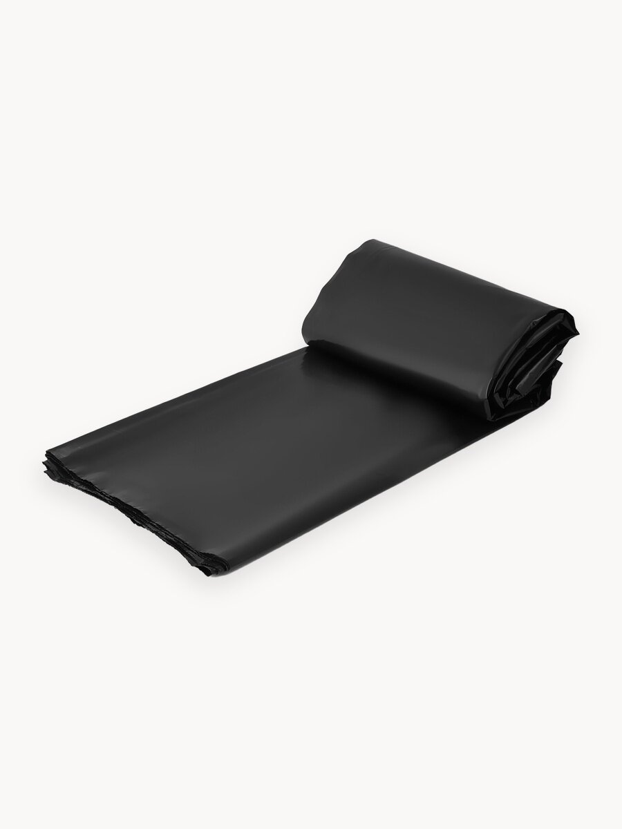 Укрывной материал, черная плотная пленка для пруда и водоемов, для гидроизоляции 3х8 м 200 мкм