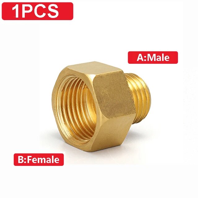 Латунный переходник 1/8 1/4 3/8 1/2 3/4 1 BSP B 1l2, A 1l2, черный
