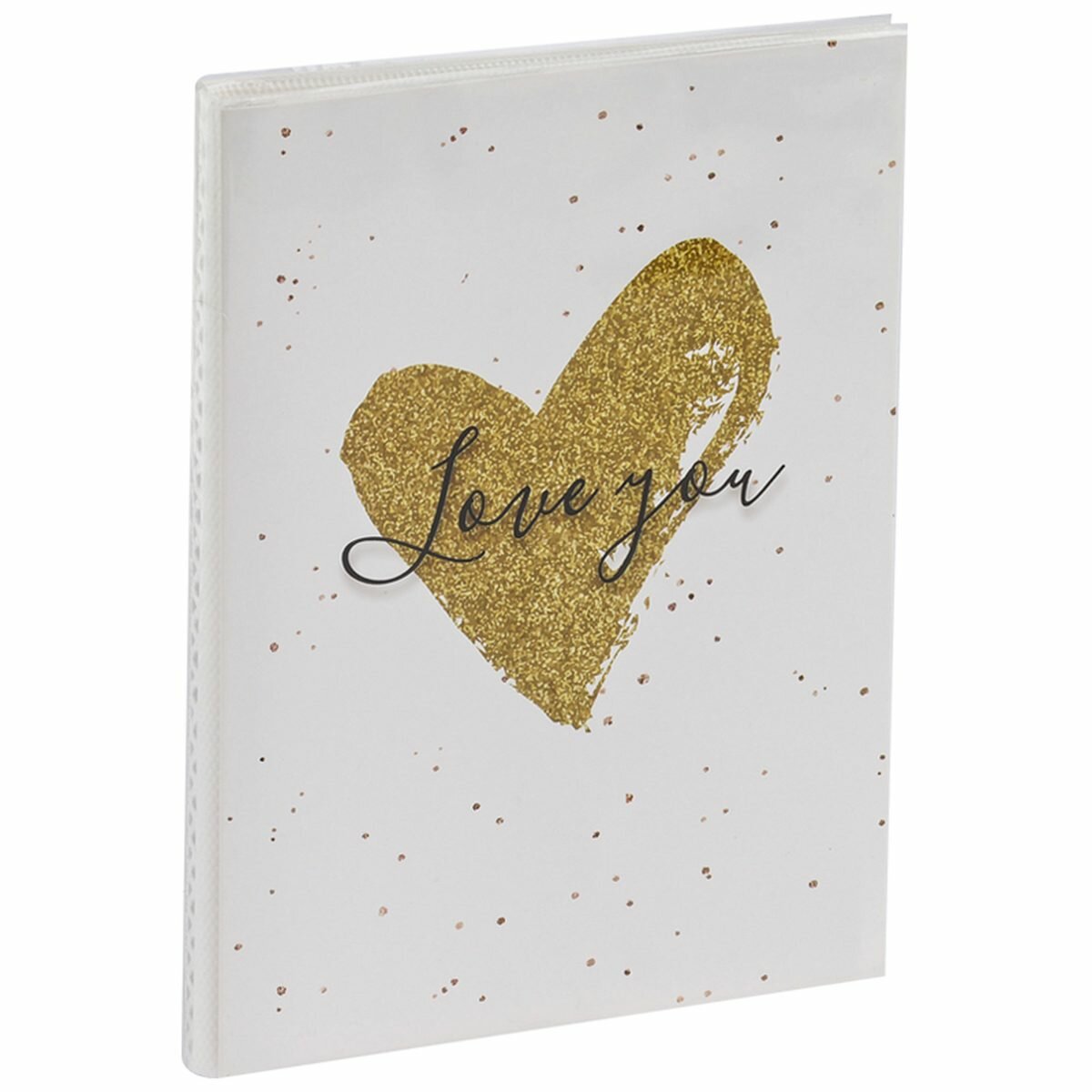 Фотоальбом ArtSpace Heart, на 36 фотографий 10х15см, мягкая обложка, ПП карман (PA_22332)