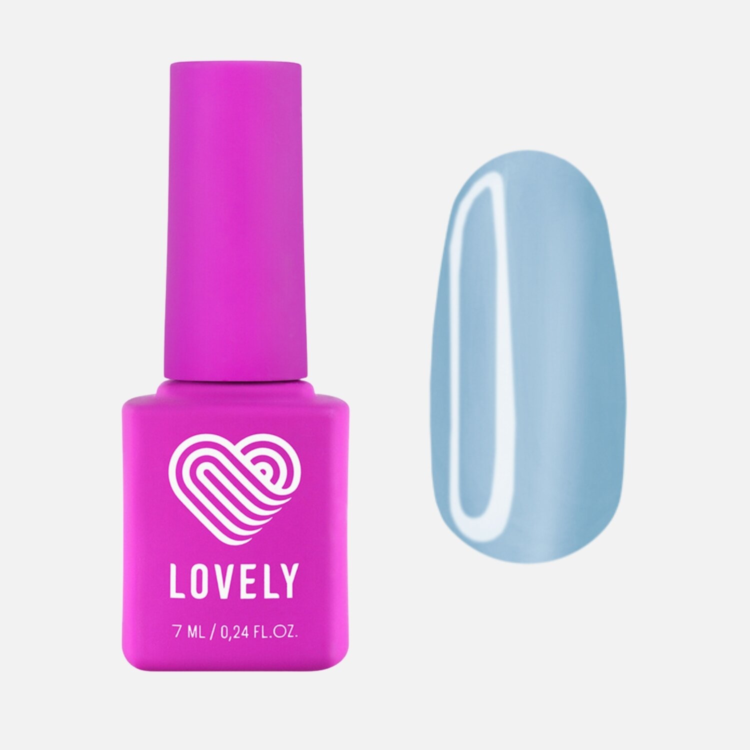 Топ для гель-лака Lovely Top Blue 7 мл