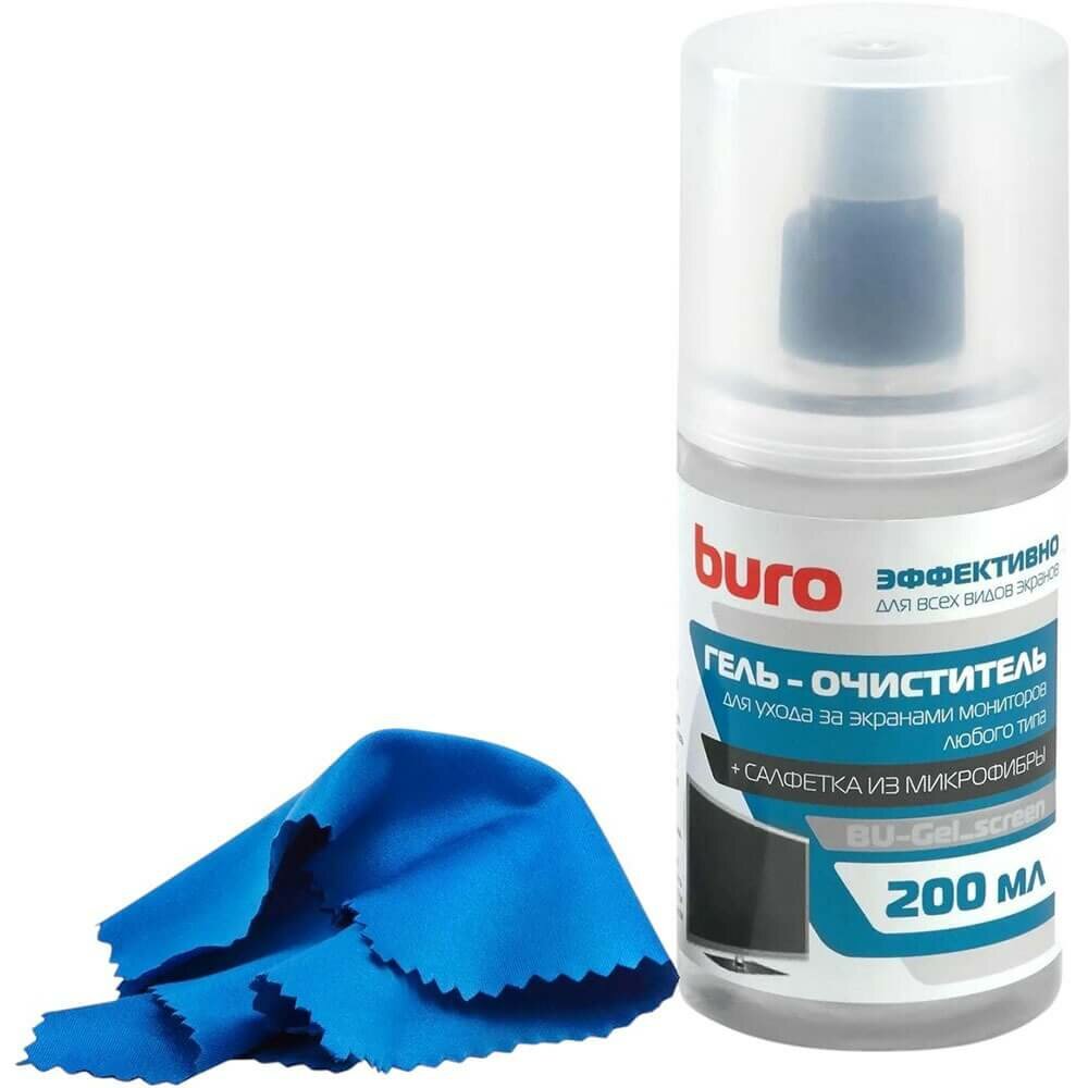Чистящий набор Buro BU-Gel_screen для экранов и оптики, 200 мл (379609)