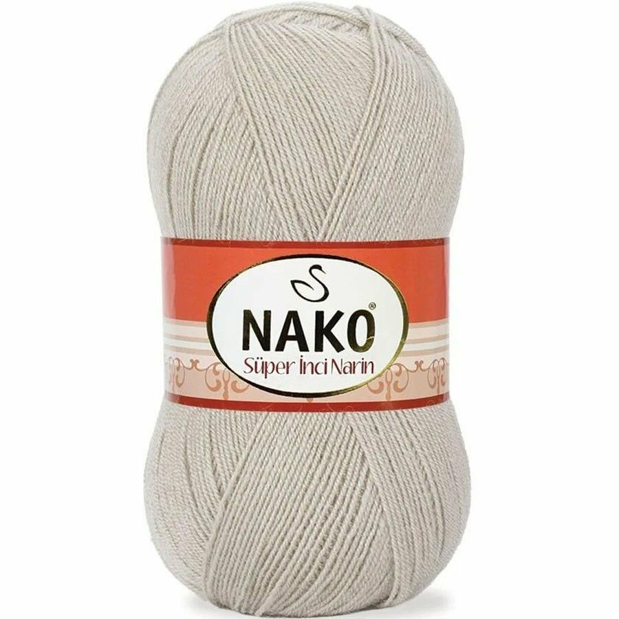 Пряжа Nako SUPER INCI NARIN 24015 фрез (5 мотков)
