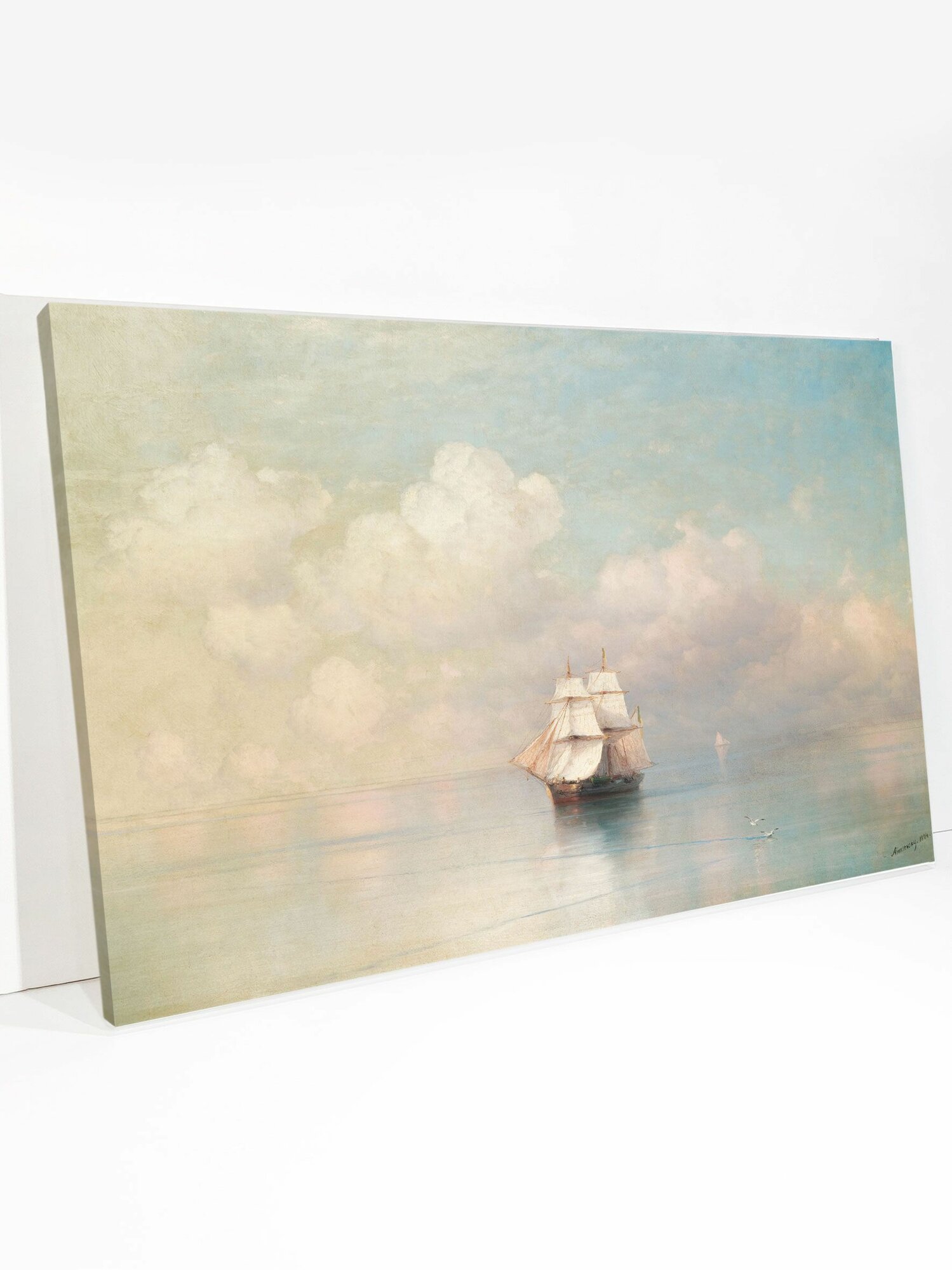 Картина Айвазовский Спокойное море на холсте 30х40см