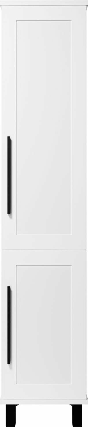 Шкаф пенал Misty Модерн 35 R с б/к белый матовый