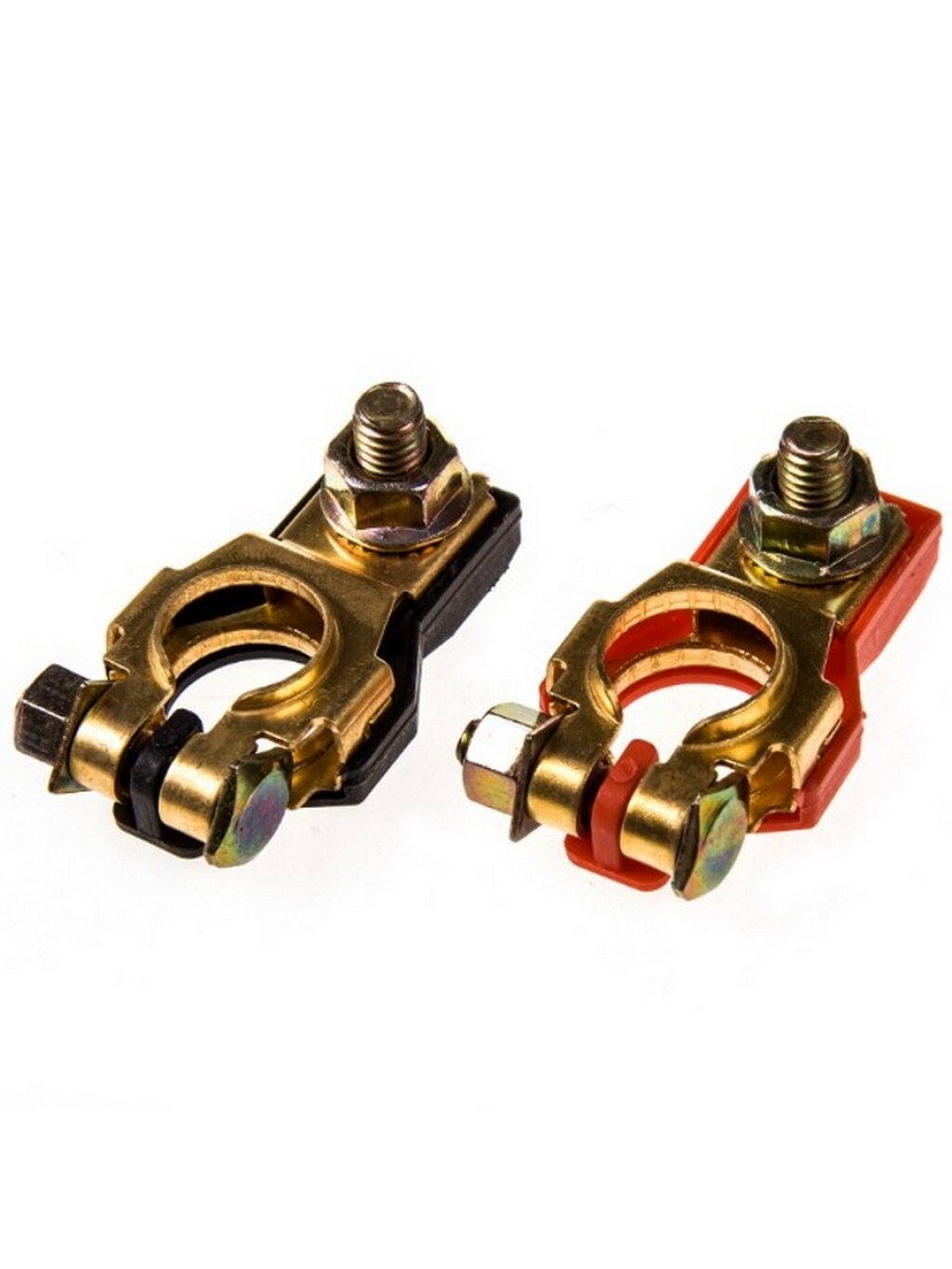 Клемма аккумулятора "SKYWAY" (медные японские Т2/европейские 015) (2 шт.)