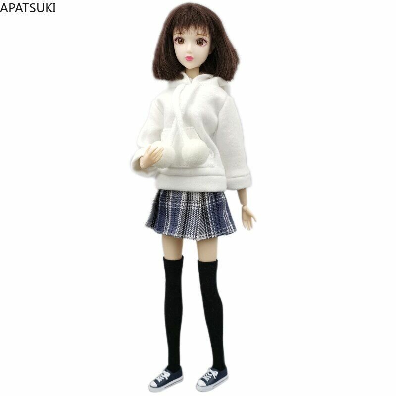 Мода кофта плиссированная юбка для куклы барби Barbie