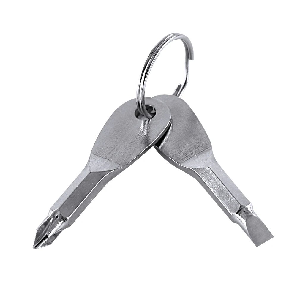 Набор отверток Thinkingleader EDC, сталь, серый/черный серебристый