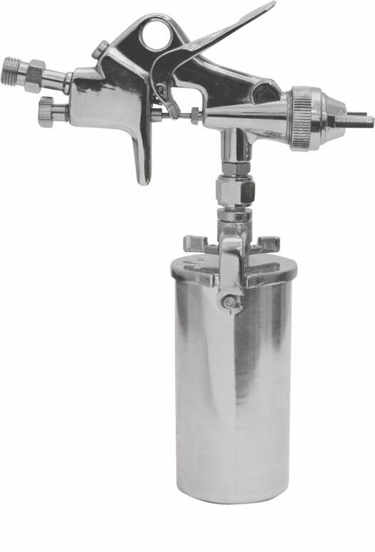 Краскопульт пневматический HVLP, пластиковый верхний бачок 600 мл, 1.4 мм
