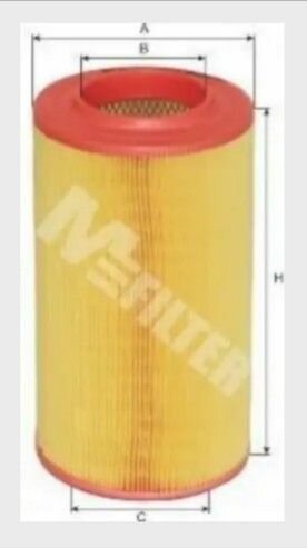 Фильтр воздушный 168x94x94x302мм / IVECO DAILY, FIAT DUCATO