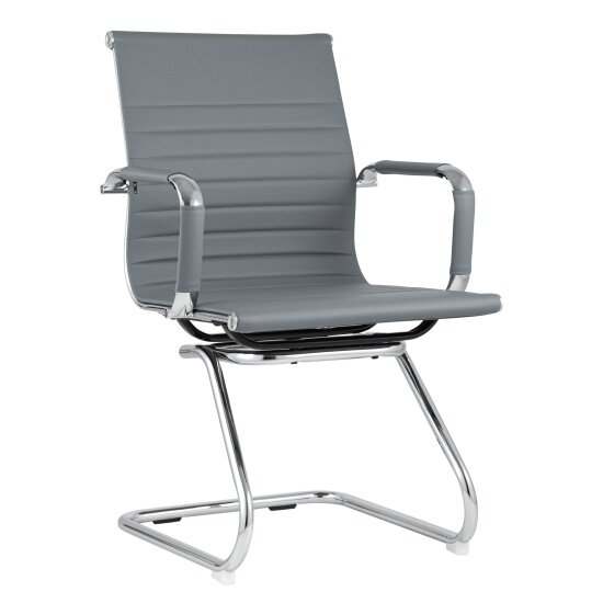 Кресло для посетителей Stool Group TopChairs Visit, серое (2 шт/уп)