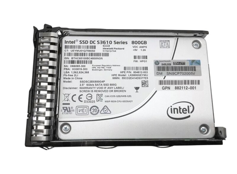Жесткий Диск HP 882112-001 800Gb SATAIII 2.5" SSD