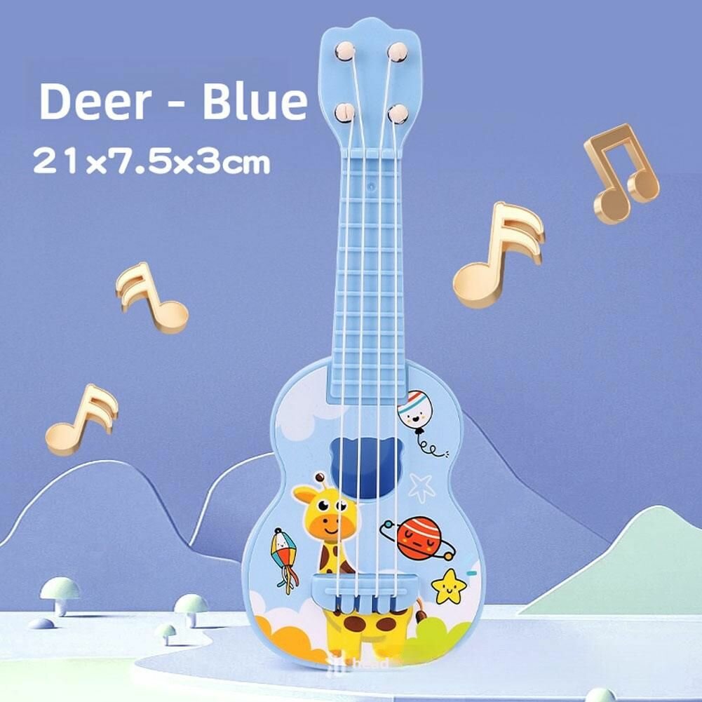 Детская мини-музыкальная игрушка укулеле