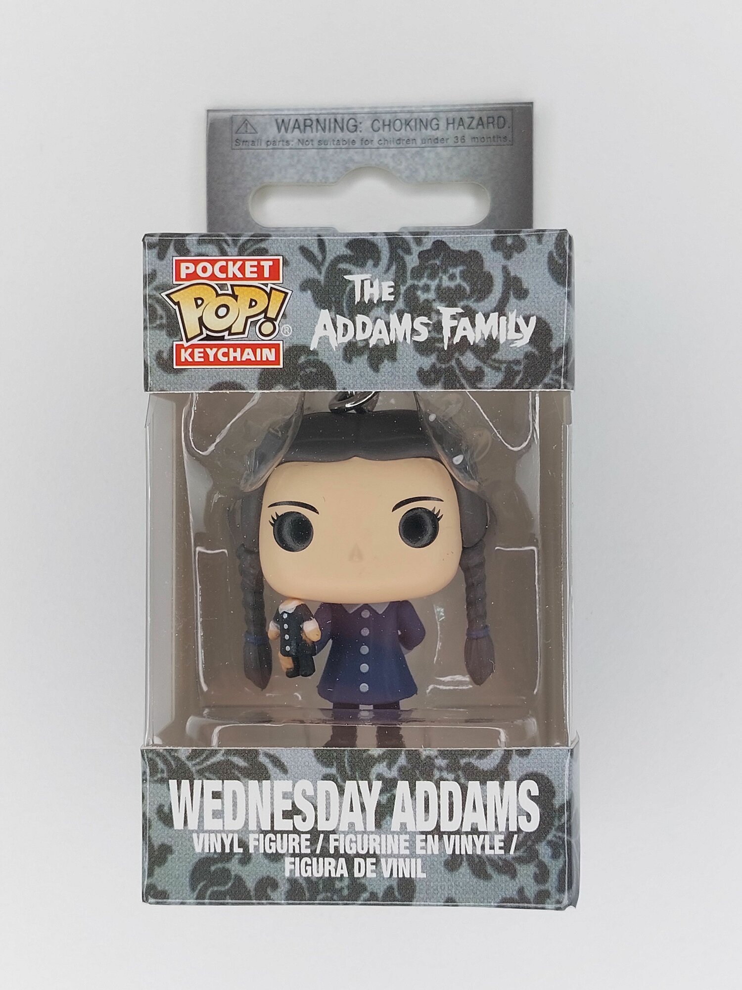 Брелок keychain Венсдей Аддамс (Wednesday Addams) из сериала Семейка Аддамс