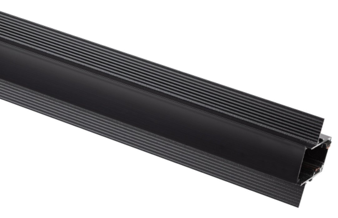 Шинопровод ЭРА NOVA TRM-R20-100B однофазный, алюминий медь, черный, 48В, IP20, 1м / освещение