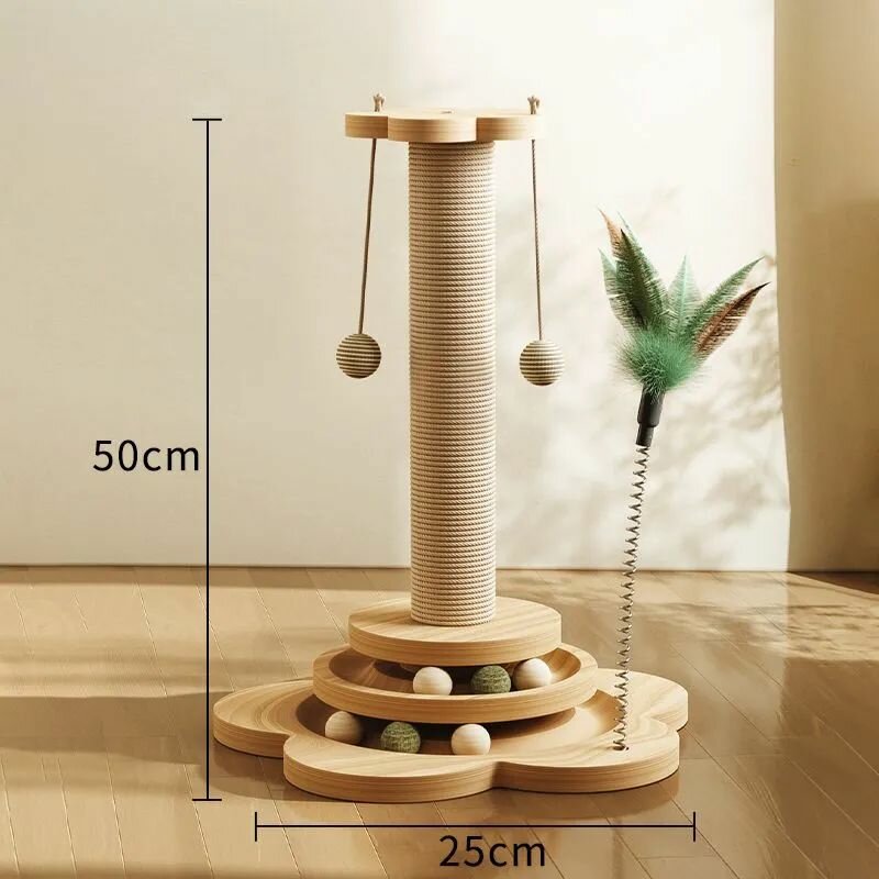 Кошачьи аксессуары: игрушки, когтеточка, домик, дерево и башня для вашего питомца