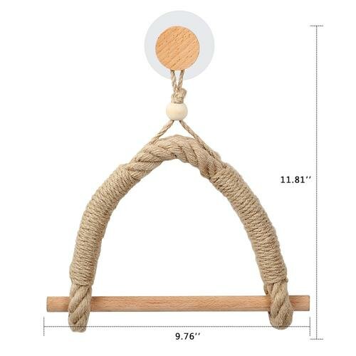 Ретро кухонный рулон бумаги аксессуар висящий веревка настенная туалетная бумага держатель трубка ванная комната декор держатели стойки держатели бумаги (коричневый)