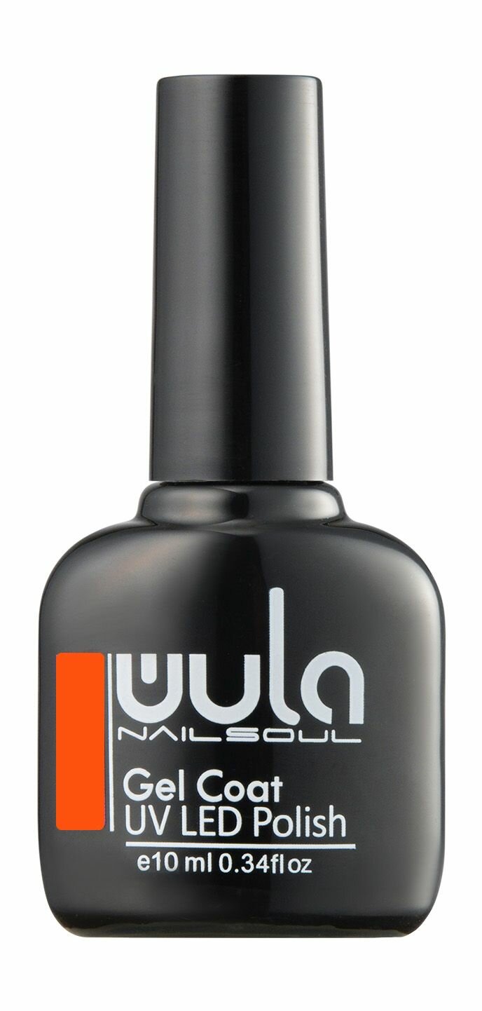 WULA NAILSOUL Гель лак для ногтей, 10 мл, 398 оранжевый неон