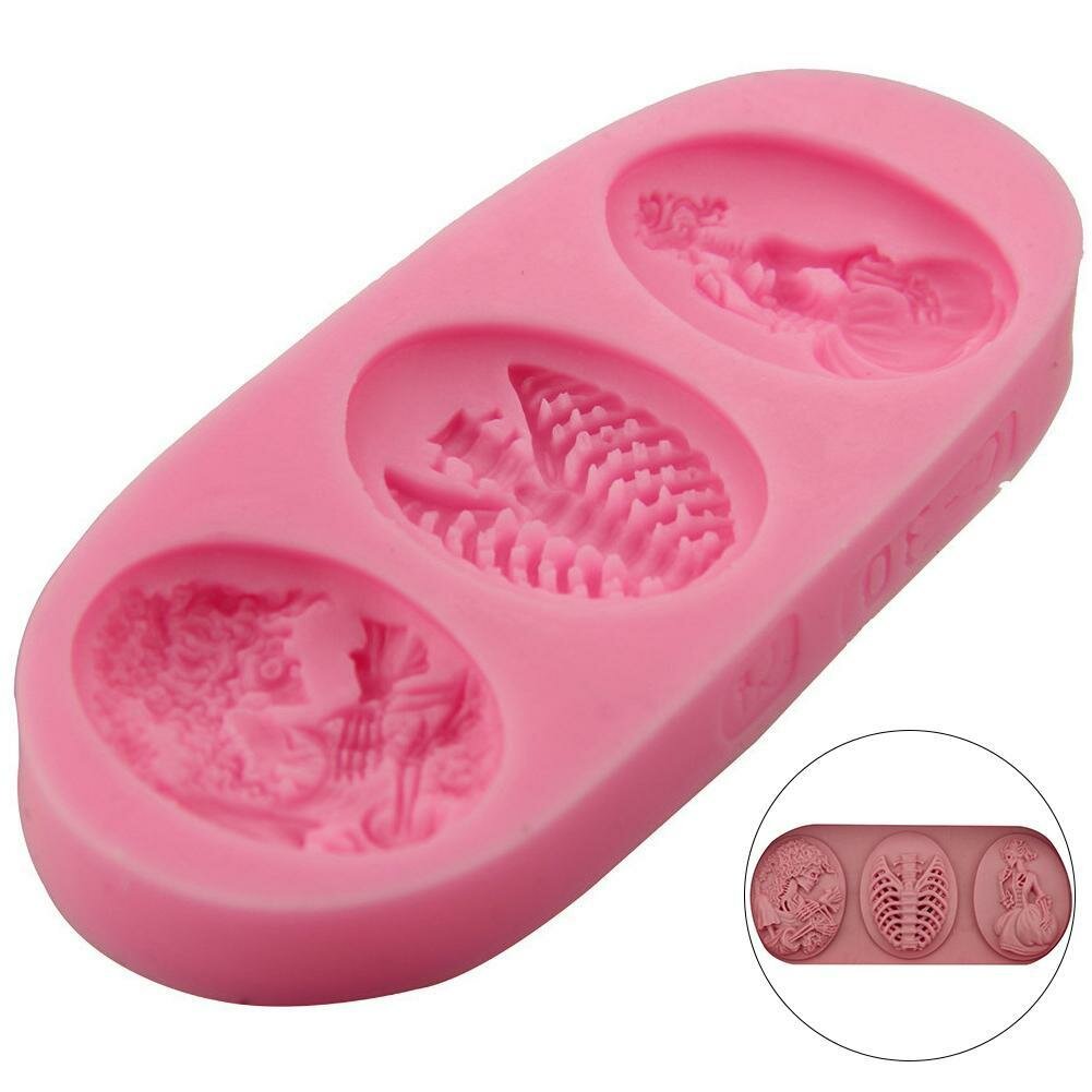 Шт. силиконовая форма 3D скелет девушки панк смоляная форма для торта помадка шоколад изготовление нетоксичное и без запаха легко моется