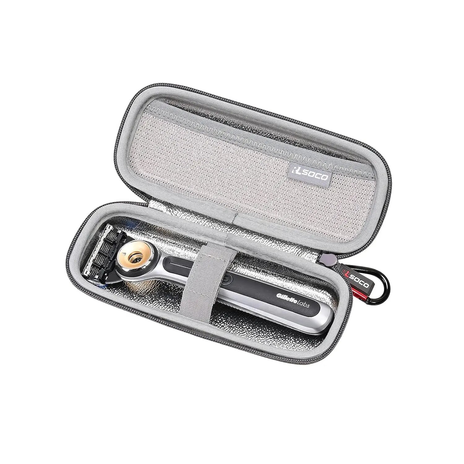 Бритвенный комплект Bugatti Limited Edition с подогревом Gillette, Silver small