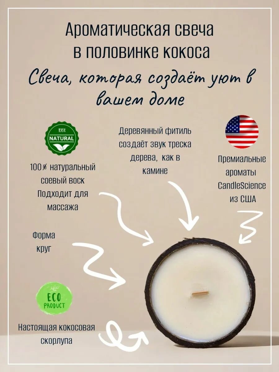 Аромасвеча M CandleScience Wassail — фото 1