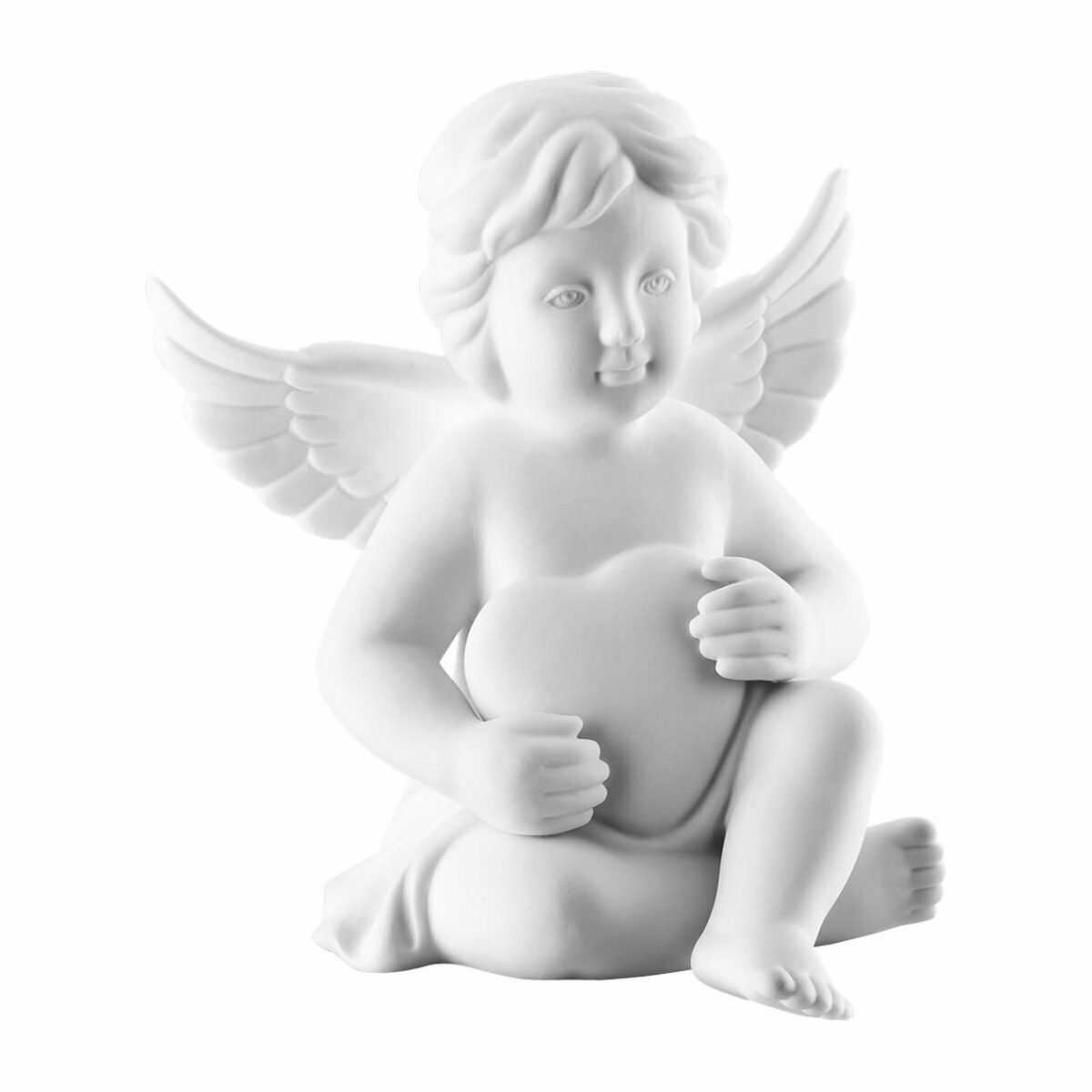 Статуэтка Rosenthal "Ангел с сердцем", фарфор, высота 10см, белая