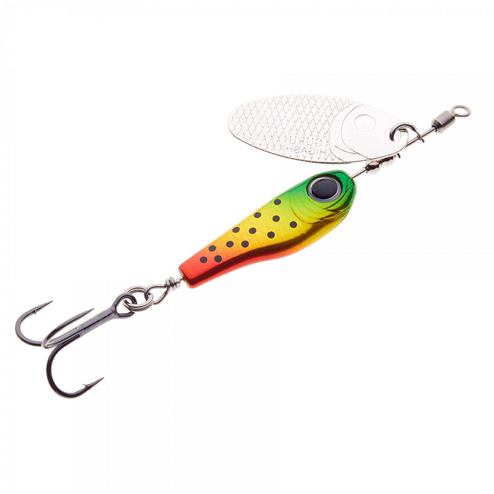 Блесна вращающаяся HIGASHI Guru #G12 - размер 3.4 см